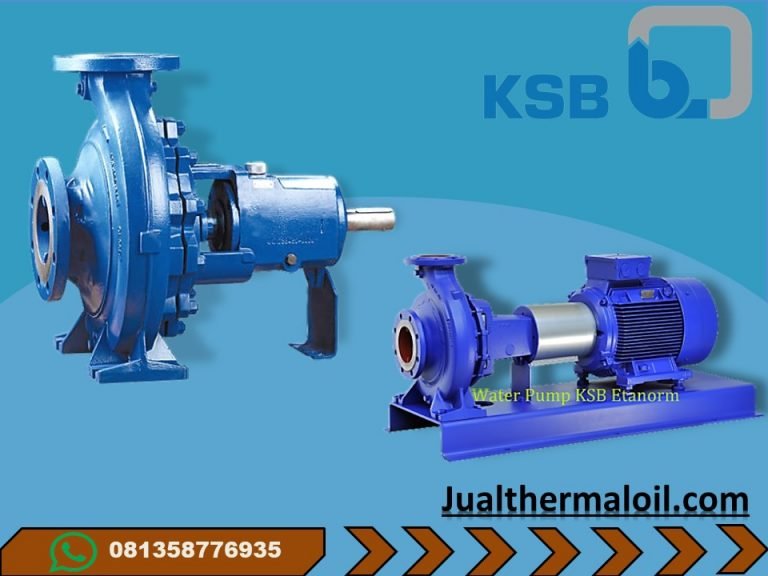 JUAL POMPA COOLING WATER KSB | SPAREPART BOILER & BURNER